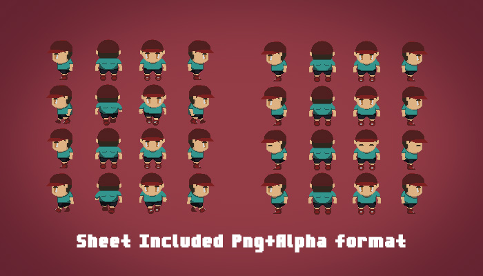 Pixel Art Character | OpenGameArt.org Pixel Art Character | OpenGameArt.org